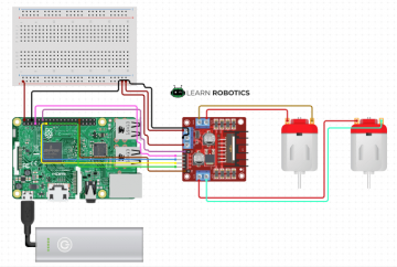 Motor Controller Raspberry Pi & Arduino Configurations - Learn Robotics